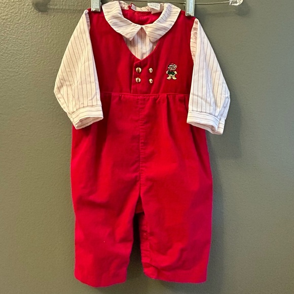 Alexis | One Pieces | Vintage Alexis Baby Christmas Teddy Bear Outfit ...